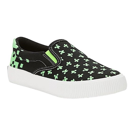 Minecraft | Shoes | Minecraft Block Print Skate Sneaker New | Poshmark